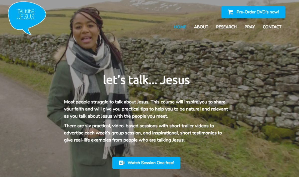HOPE: Talking Jesus - the course - Evangelical Alliance