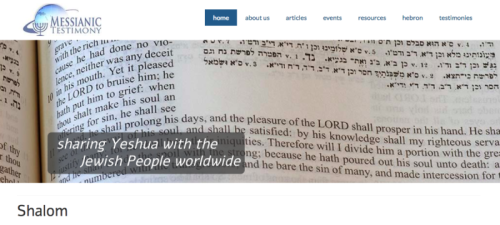 Messianic Testimony - Evangelical Alliance